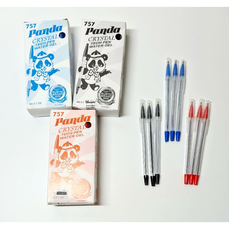 Panda Crystal Ballpen - Sold per box | Shopee Philippines