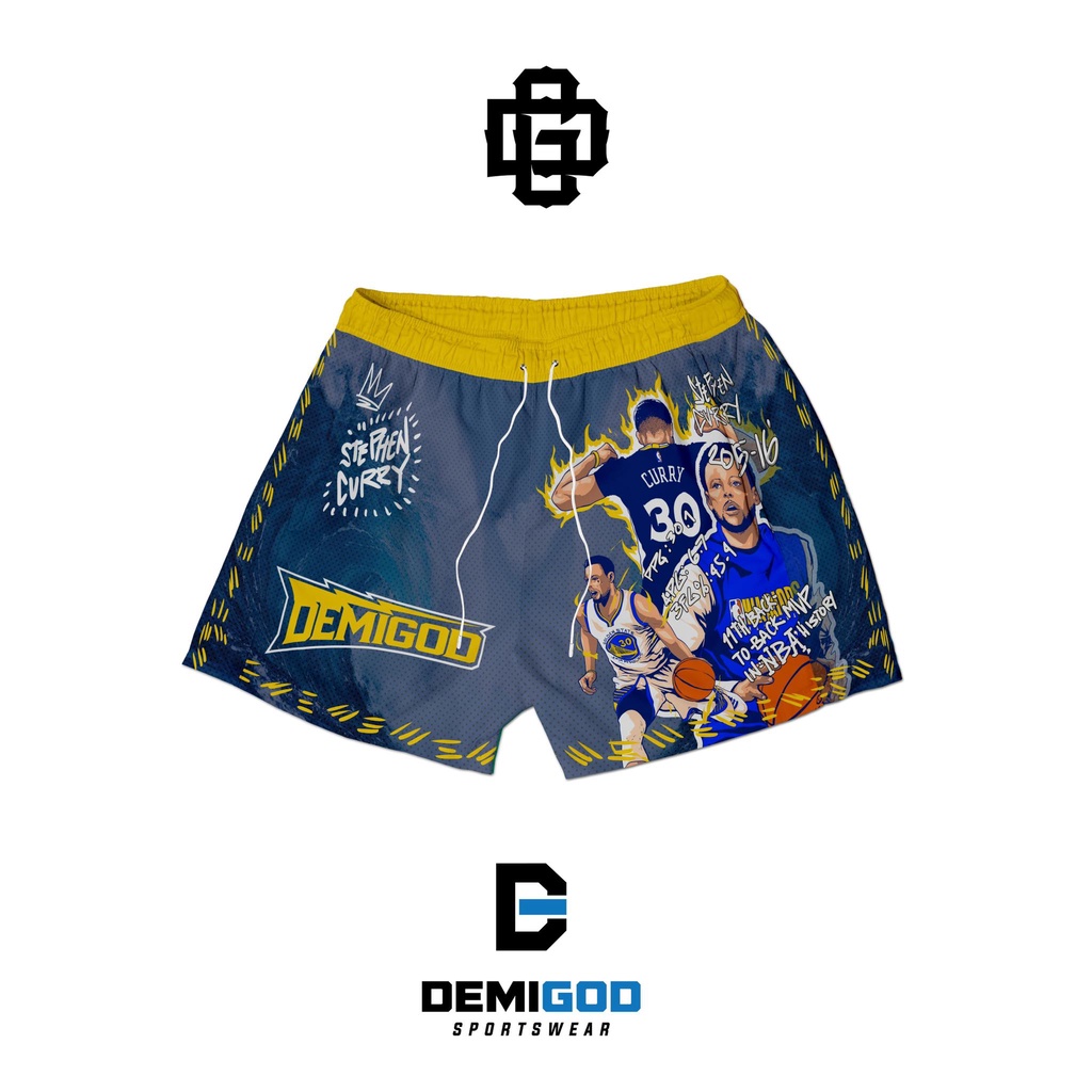 Splash Curry Mesh Shorts | Shopee Philippines