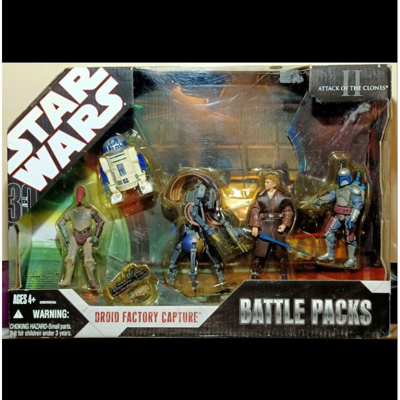 Star Wars 30th Anniversary Battle Packs DROID FACTORY CAPTURE clone ...