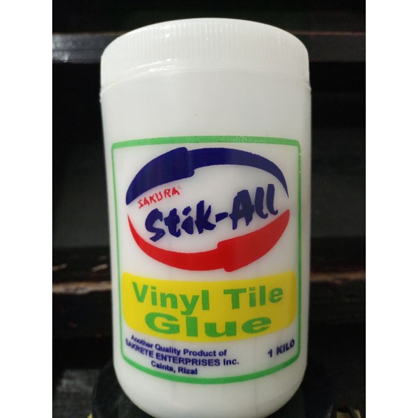 Vinyl Adhesive ( glue for vinyl tiles) 1liter / SAKURA STIK-ALL VINYL ...