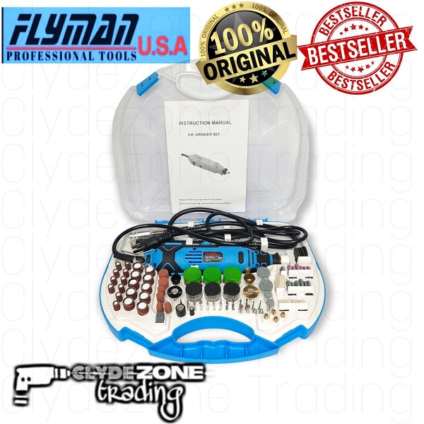 FLYMAN ORIGINAL ELECTRIC ROTARY TOOL SET (PORTING TOOLS) | Shopee ...