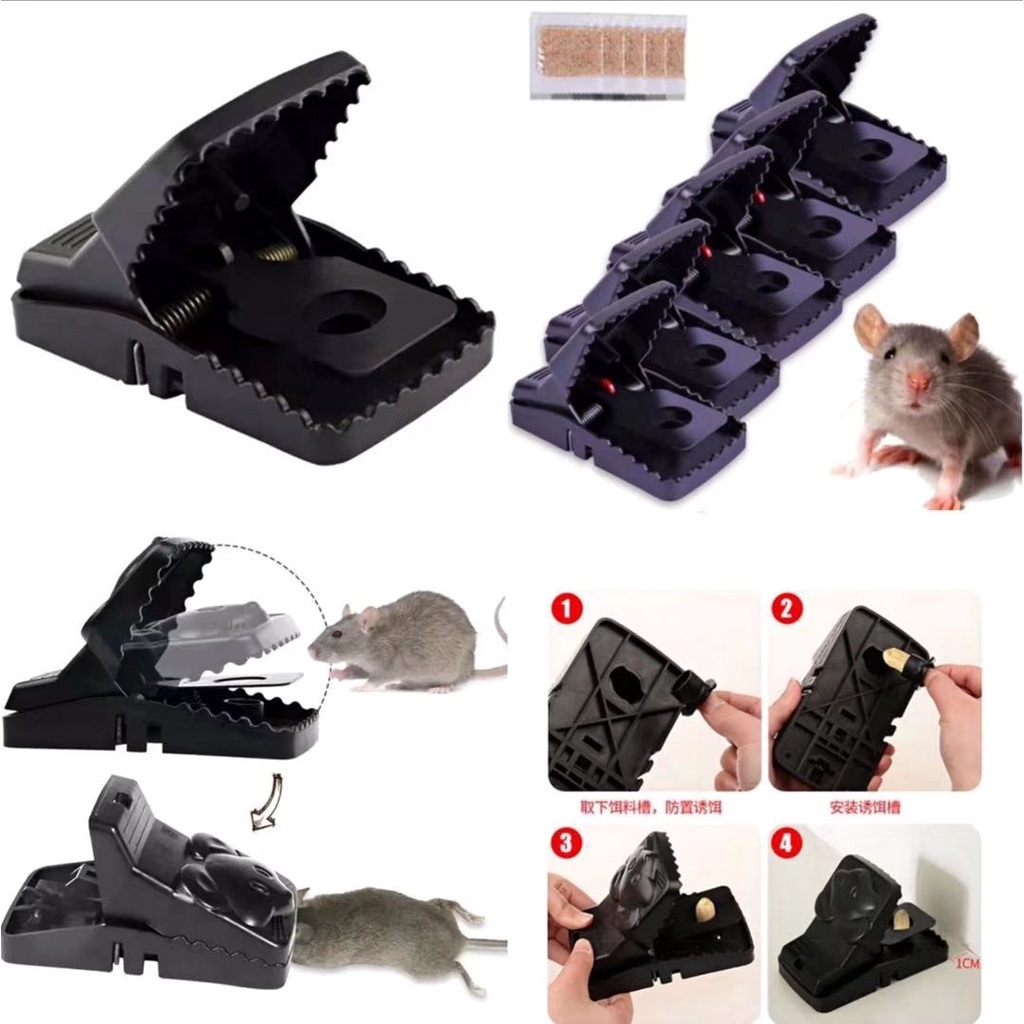 Mouse Rat mousetrap High Sensitive Snap Big Mouse Trap Rodent Catcher ...