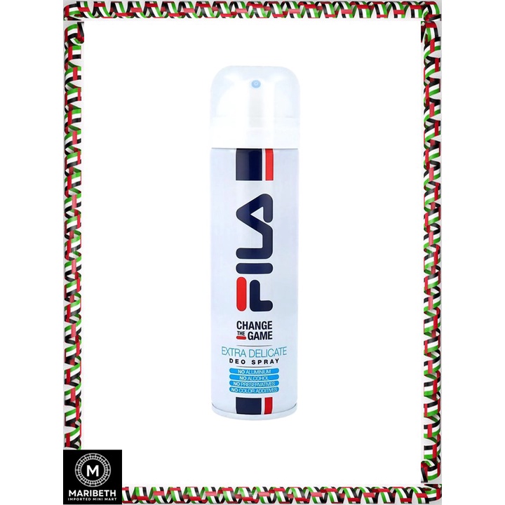 Fila Extra Delicate Deodorant White 150ml | Shopee Philippines