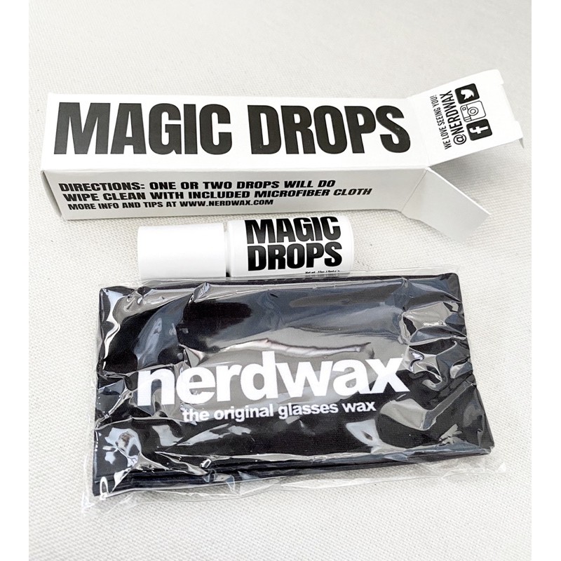 NERDWAX MAGIC DROPS with microfiber cloth | Shopee Philippines
