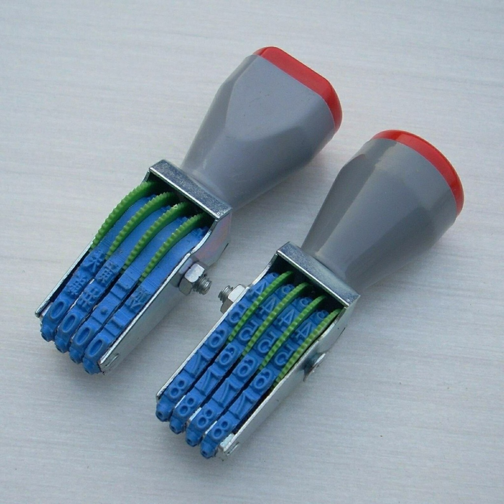 Small 2 Digits 4 6,8, 9, 12, 13, 15, 16-Digit Adjustable Digit Number ...