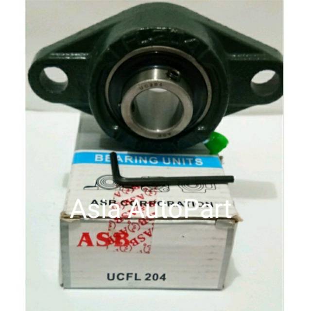 Pillow Block Bearing UCFL 204-20 mm ASB Diameter AS 20 mm | Shopee Philippines