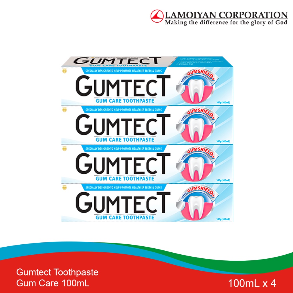 [Bundle of 4] Gumtect Gum Care Toothpaste 100mL | Shopee Philippines