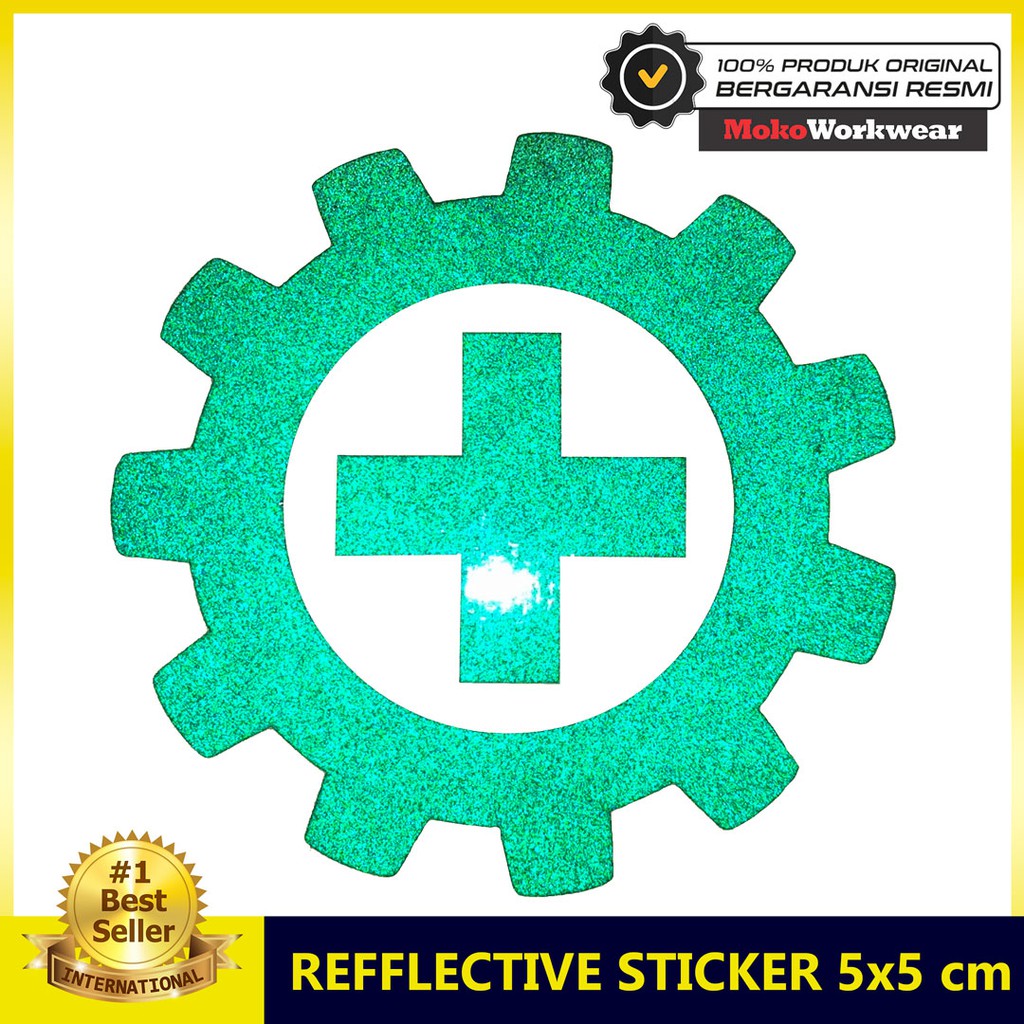 Sticker Cutting Reflective Logo Lighted K3 Safety Sticker for Original ...