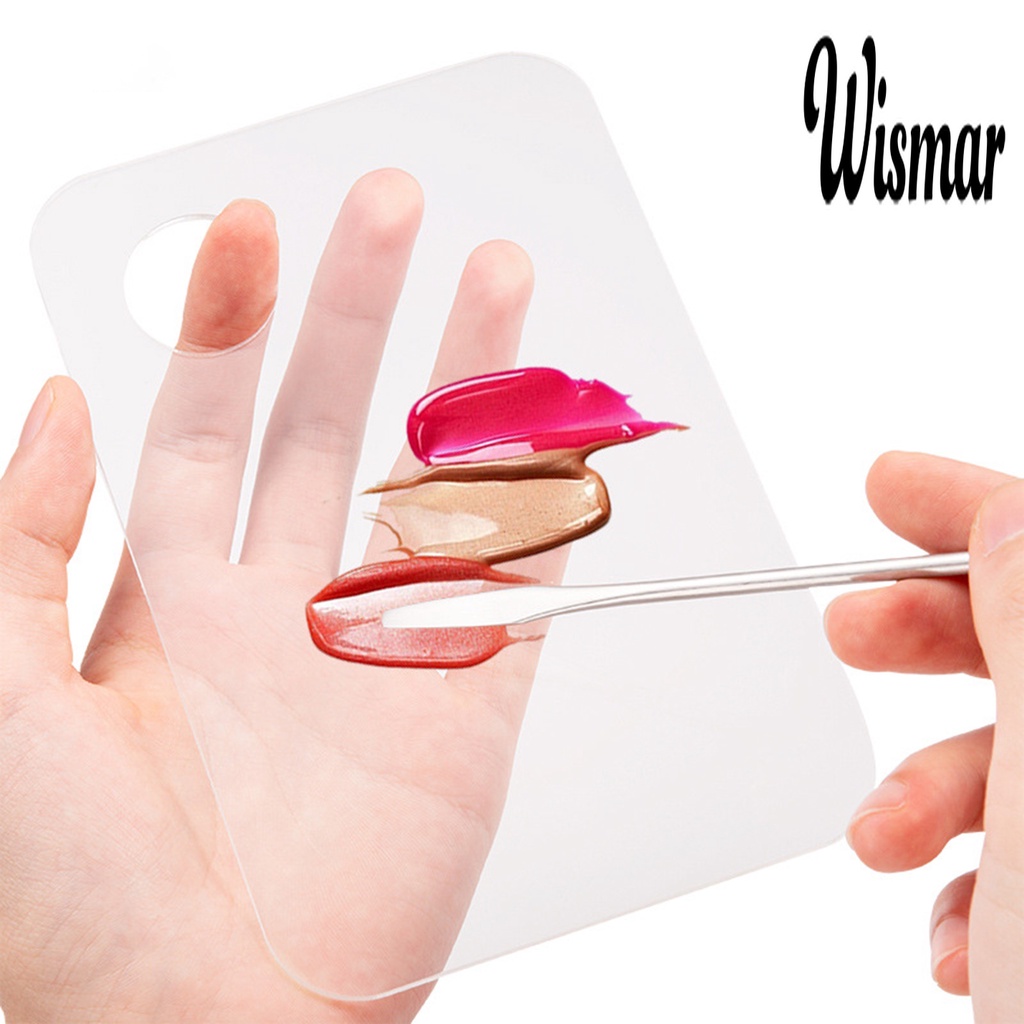 WSPH Acrylic Palette Professional Colors Mixing Transparent Makeup ...