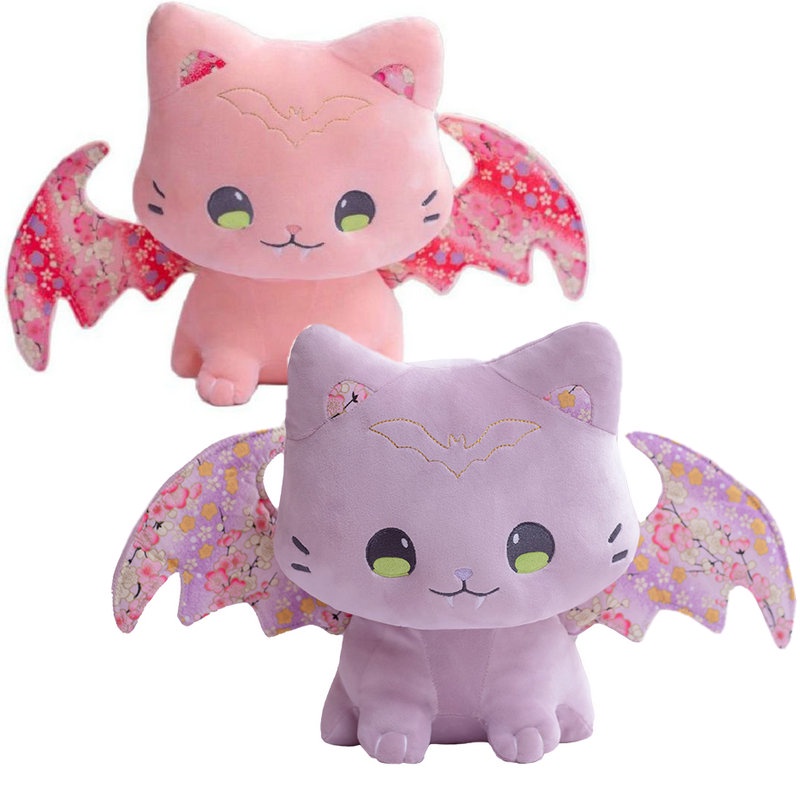30/40CM Cute Pink Japanese Cherry Blossom Kimono Style Flying Wings Bat ...