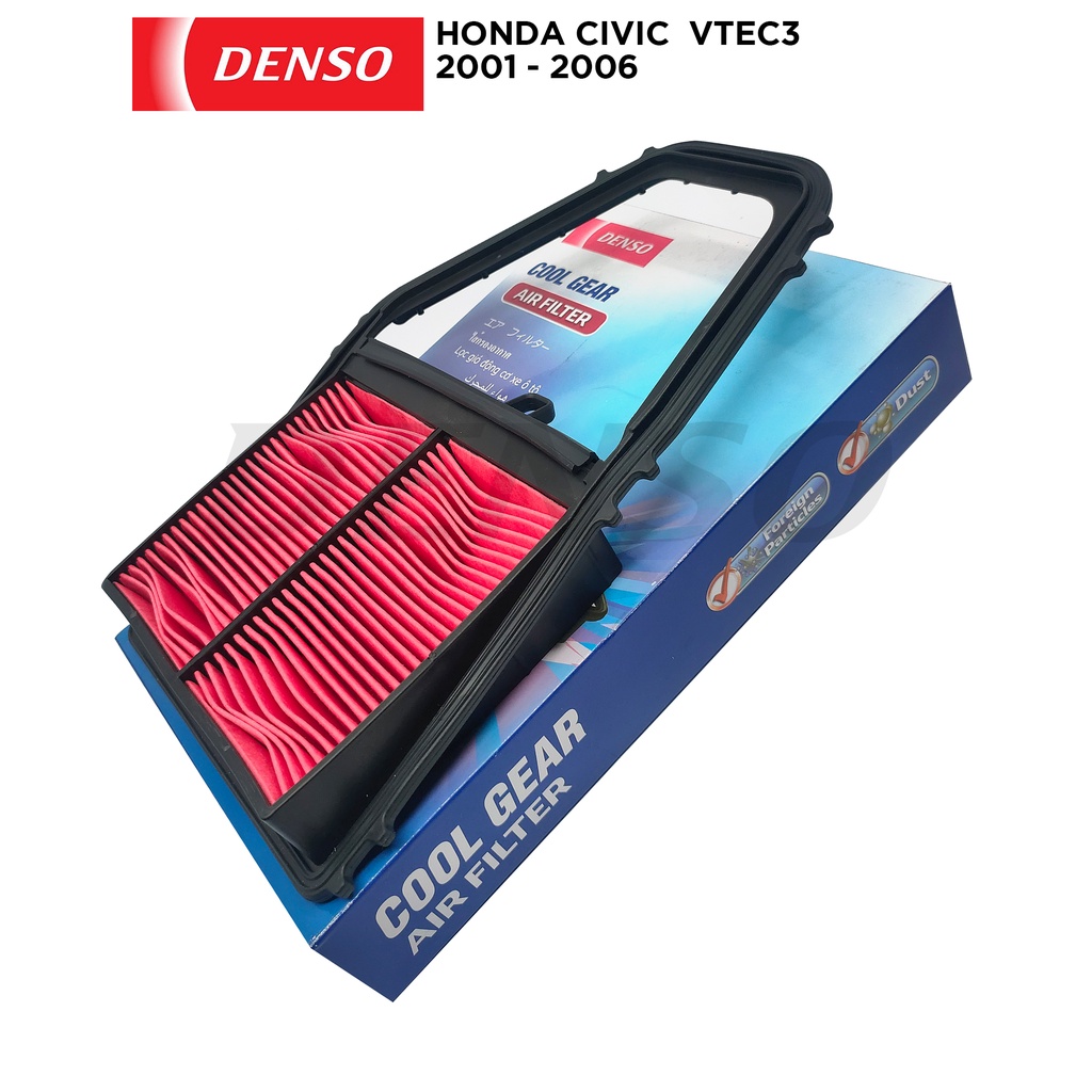 DENSO Air Filter Honda Civic Vtec3 2001 - 2006 260300-0680/0681 ( 17220 ...