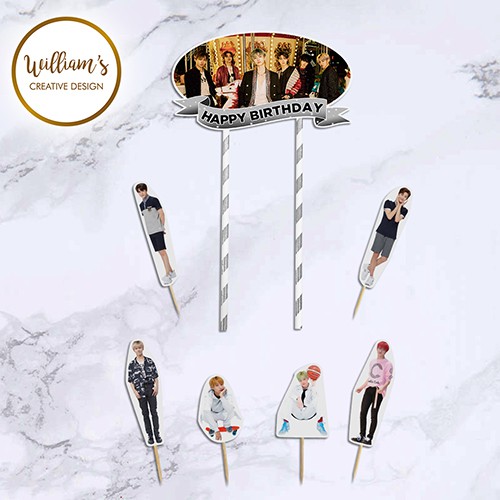 Cake Decoration Cake Topper Birthday C1 NCT Dream Contents 7 | Shopee ...