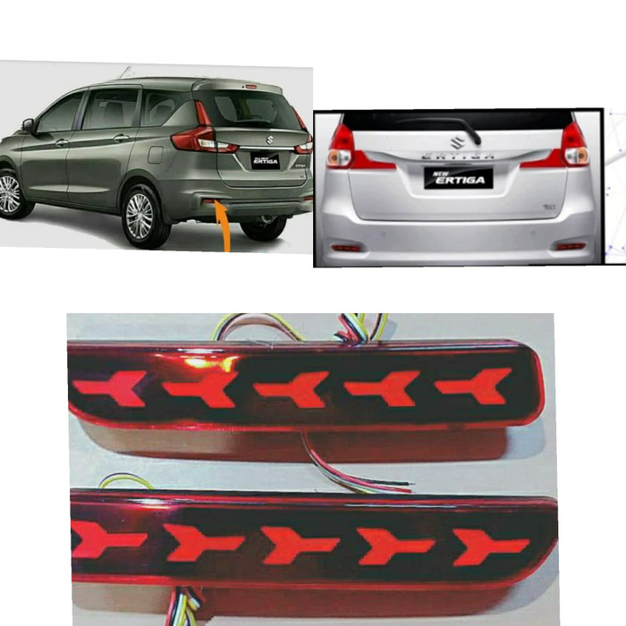 SUZUKI Rear bumper light reflector ERTIGASUZUKI SPLASH/ WAGON R/ SX 4 ...