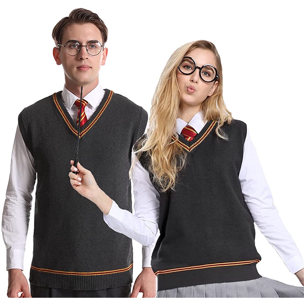 Harry Potter Unisex Cosplay Costumes Sweater Vest Male Female Autumn ...