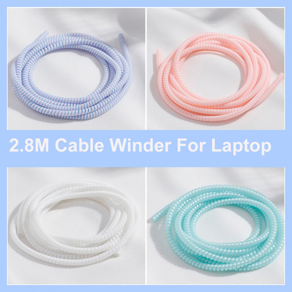 2M Cable Winding protective wire for Laptop Plastic Protective data ...