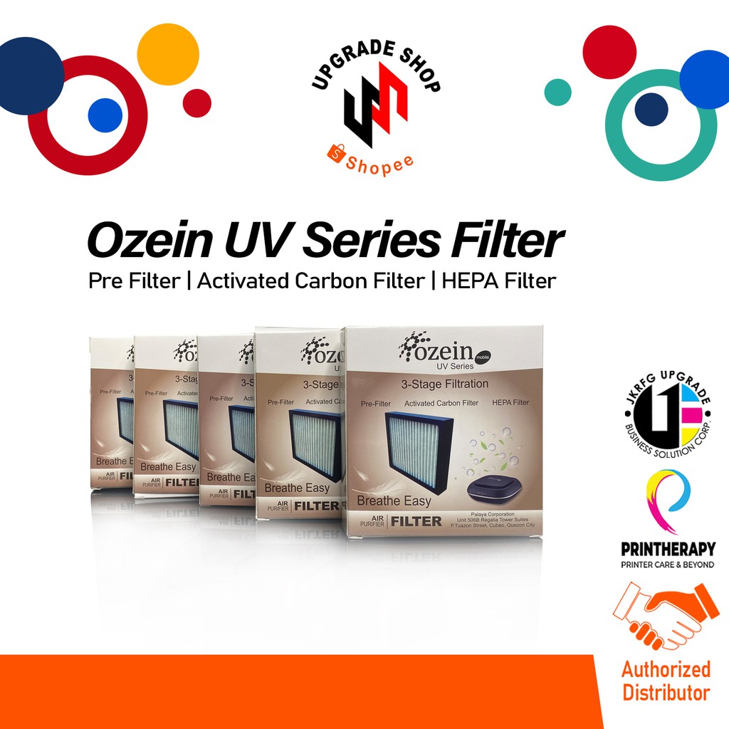 OZEIN UV SERIES (FILTER) HEPA FILTER / CARBON FILTER | Shopee Philippines