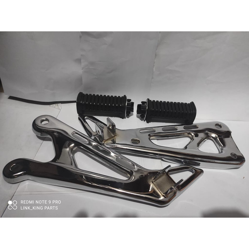 Rx KING REAR STEP STAND RX KING MASTER 04 CROOM PLUS REAR STEP RUBBER ...