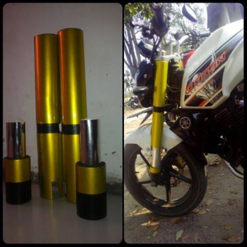 Yamaha byson front shock cover, up side down model | Shopee Philippines