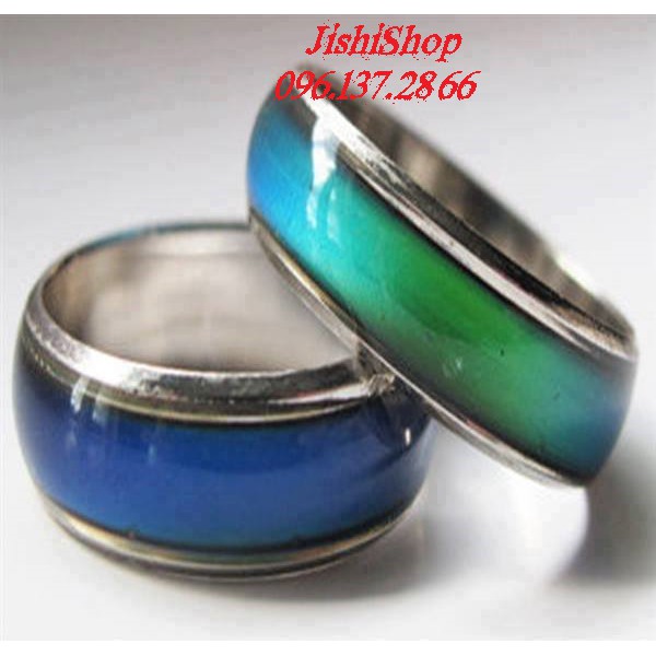 Combo 2 RINGS TO CHANGE COLOR ACCORDING TO EMOTION | Shopee Philippines