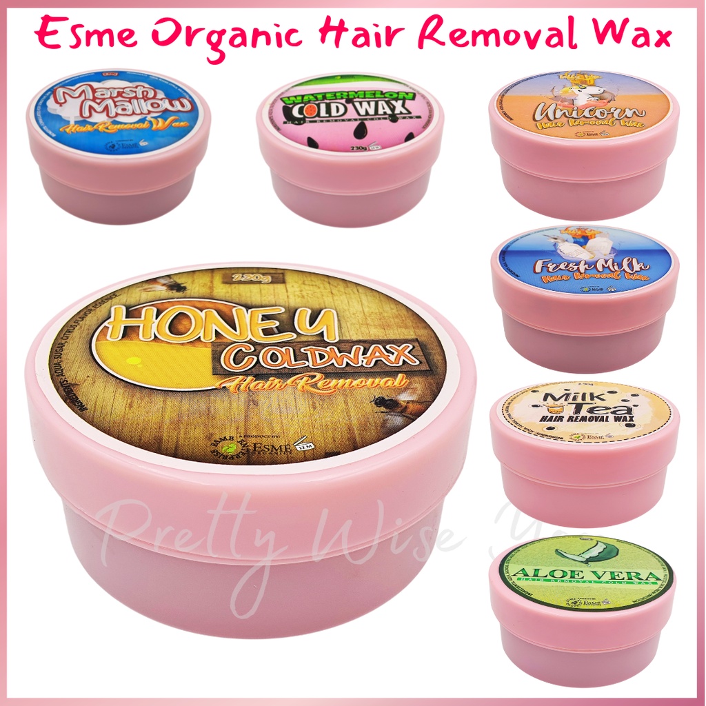 Esme Organics Hair Removal Wax 250g Cold Wax | Shopee Philippines