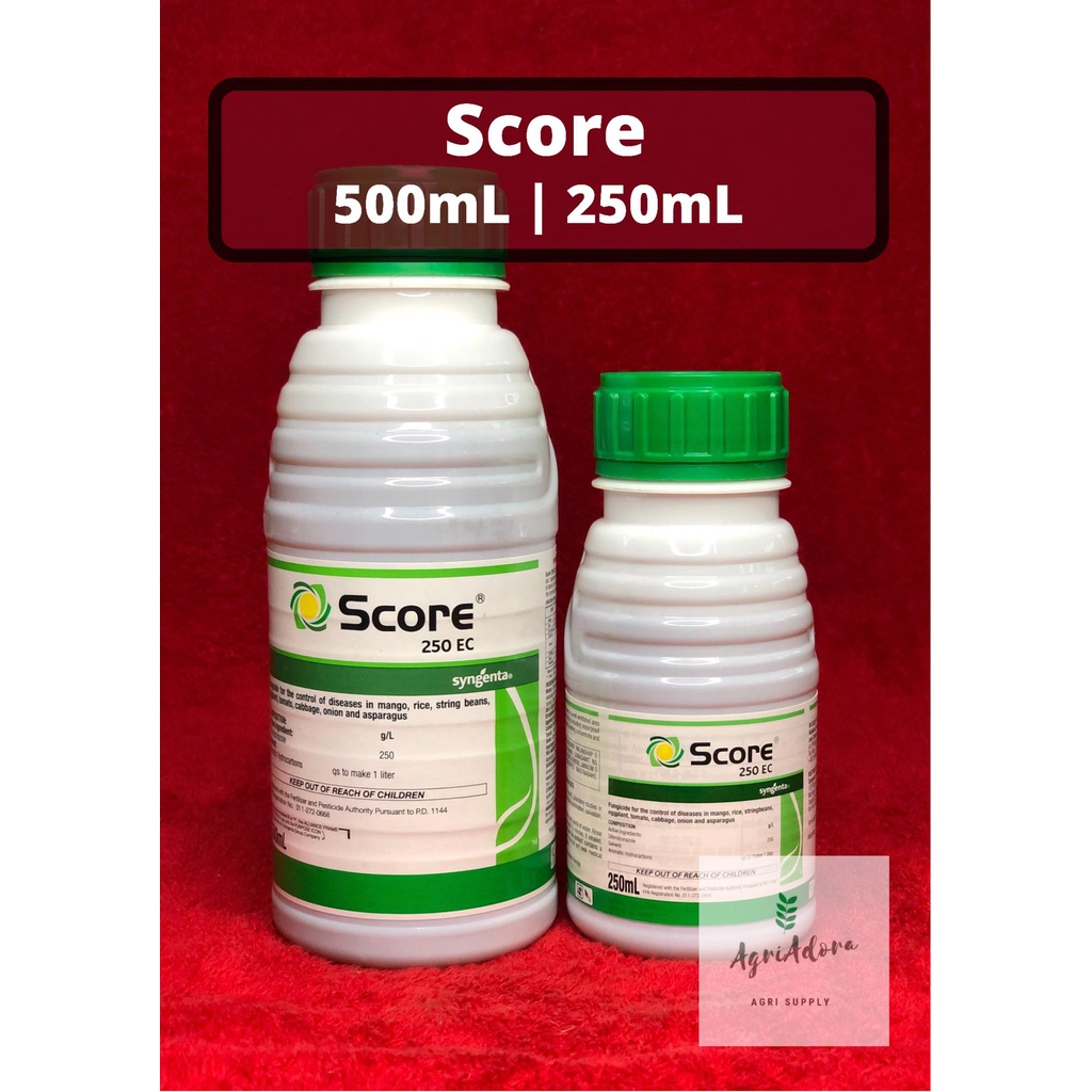 Score 250 EC Fungicide 250mL/500mL (Syngenta) | Shopee Philippines