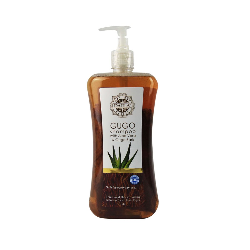 Daila Gugo Shampoo With Aloe Vera & Gugo Bark 1L | Shopee Philippines