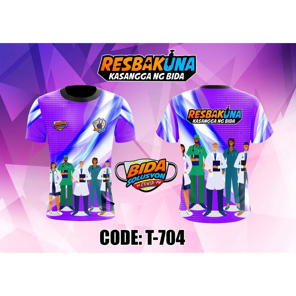 NEW BATCH !!! RESBAKUNA DESIGN T-SHIRTS FULL SUBLIMATION | Shopee ...