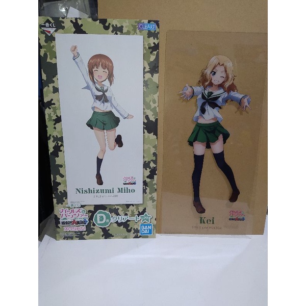 Ichiban Kuji Kei Girls und PANZER Tank Road D Award Criart | Shopee ...