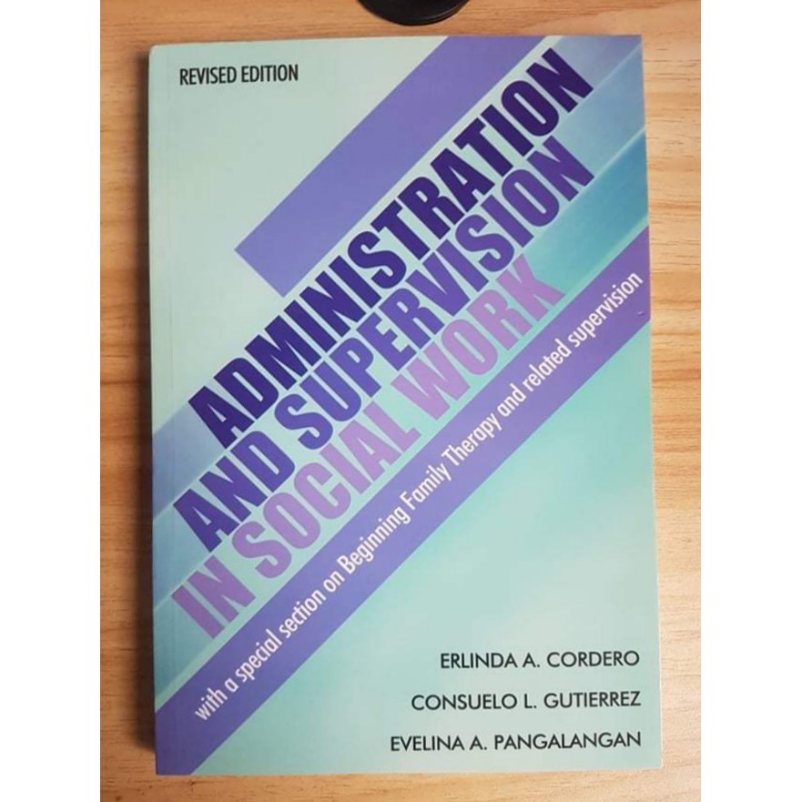 Administration and Supervision in Social Work | Shopee Philippines