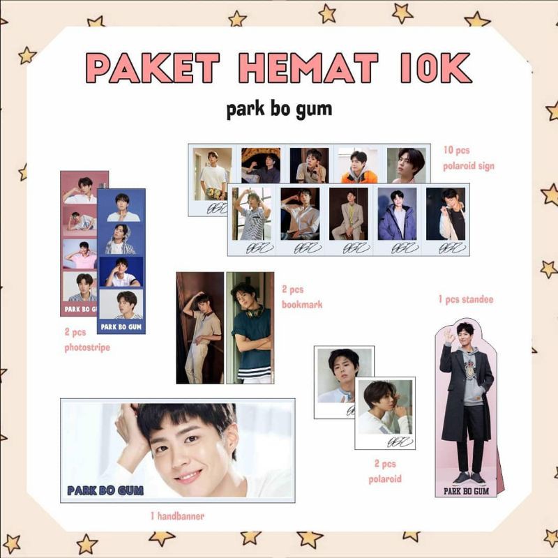 Pahe 10k Park Bo gum | Shopee Philippines