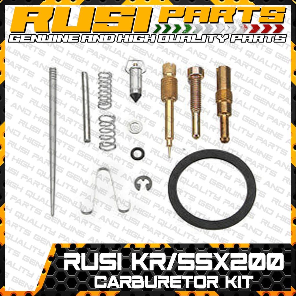 KR200/SSX200 Carburetor Kit / SAIYAN MURANG CARB REPAIR KIT | Shopee ...