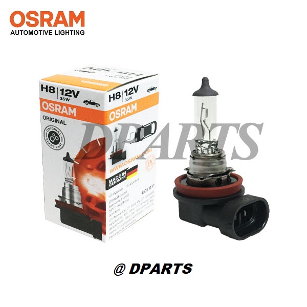 Osram H8 12V 35W Halogen Bulb ( Made In Germany ) | Shopee Philippines
