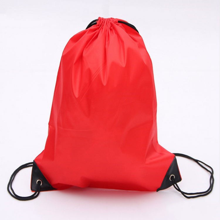 220D Nylon String bag Plain Back pack design Polyester Drawstring bag ...