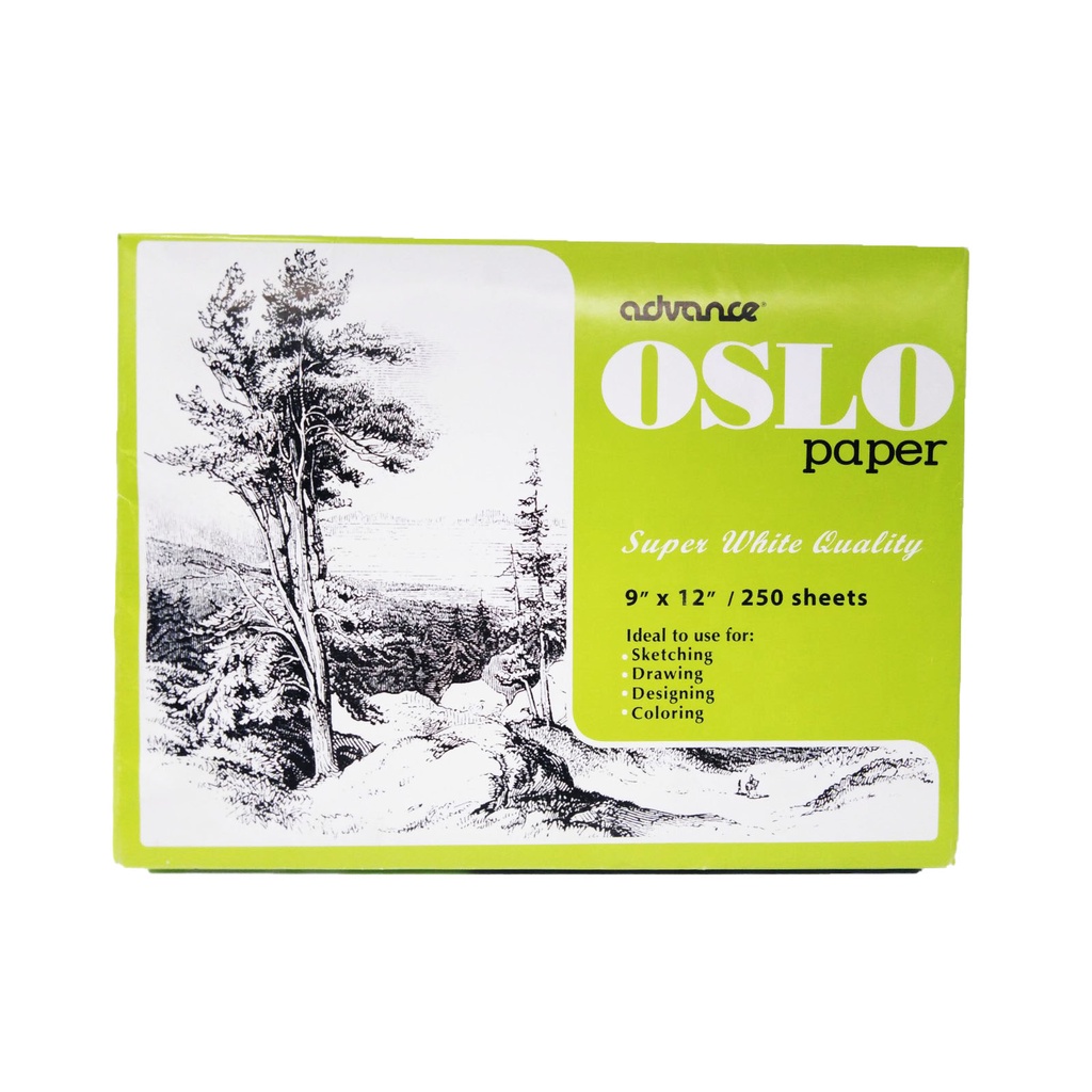 OSLO PAPER 9x12 ream | Shopee Philippines