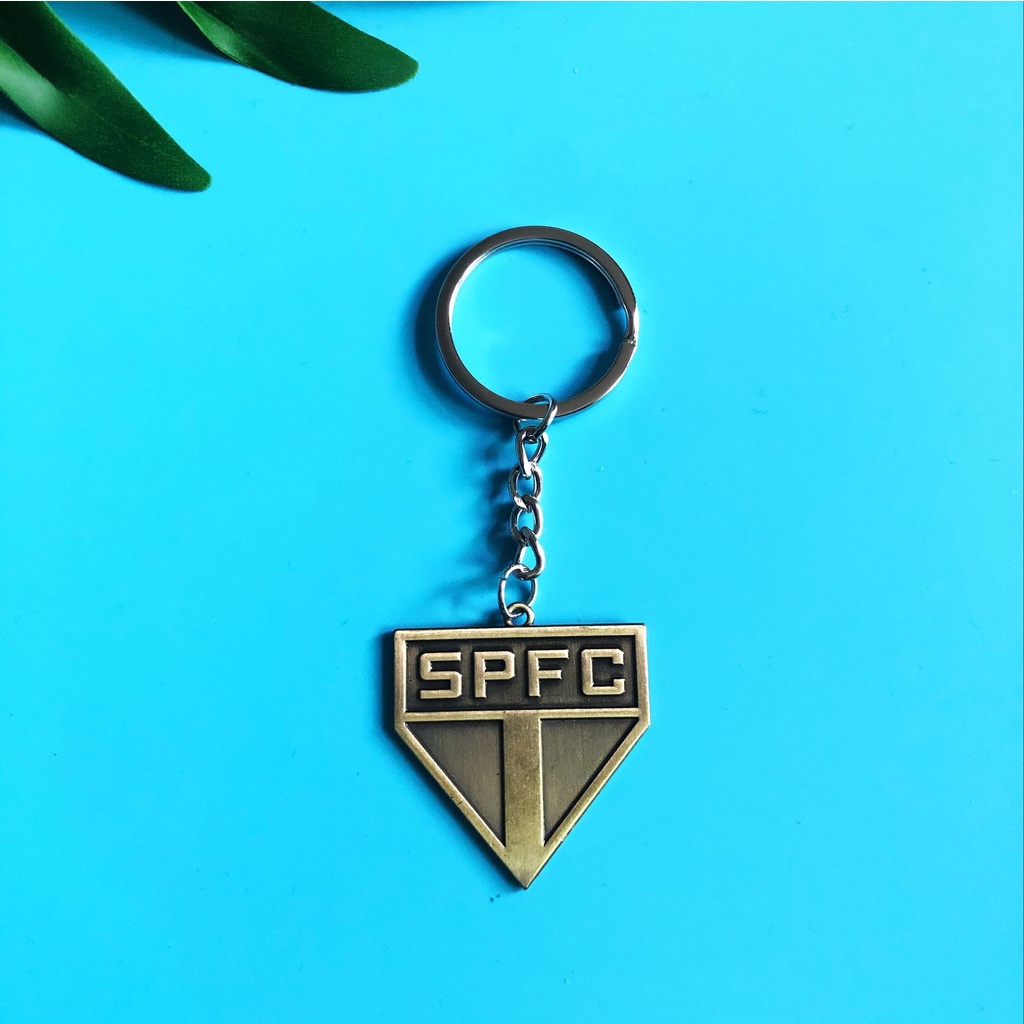 Football Club Logo Bronze Keychain Pendant: Real Madrid AC Milan ...