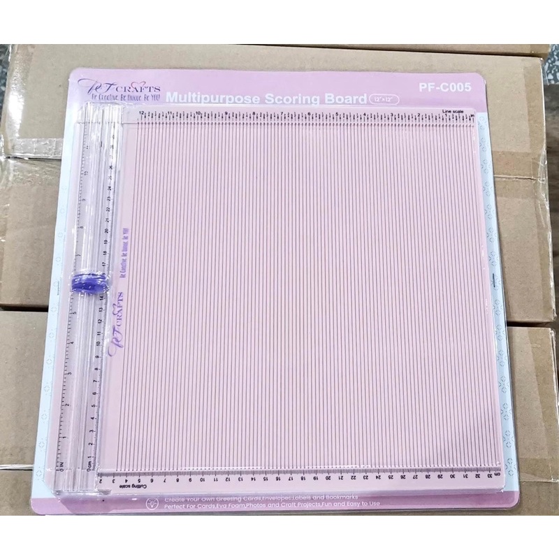 PF Crafts 12*12in Paper Trim and scoreboard PF C005 | Shopee Philippines