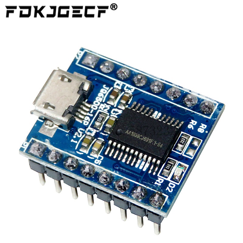 JQ6500 16Mbit Voice Sound Board Module USB DIP16 TTL UART MP3 Breakout ...
