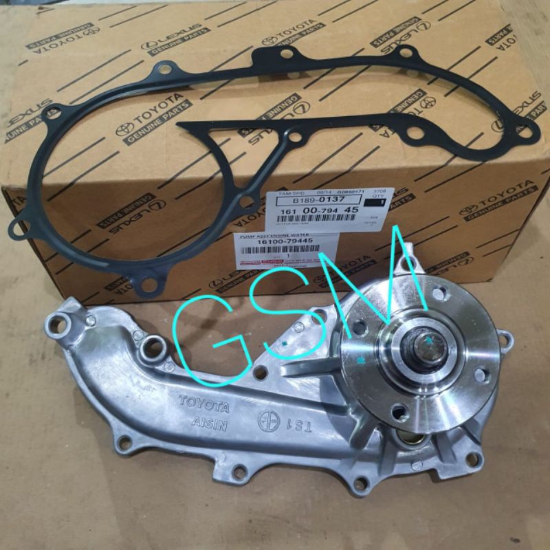 MESIN Original TOYOTA INNOVA INOVA FORTUNER WATER PUMP ENGINE WATER ...