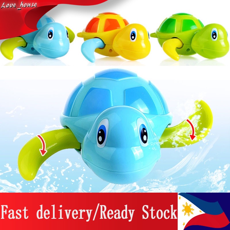 Bath Toys, Wind up Swimming Turtle Toys for Toddlers, Floating Water ...