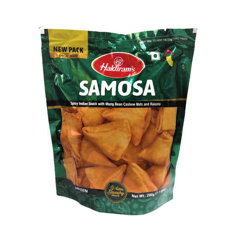 Haldiram's Samosa Mini Triangular Pastry With Spicy Filling Snack India ...