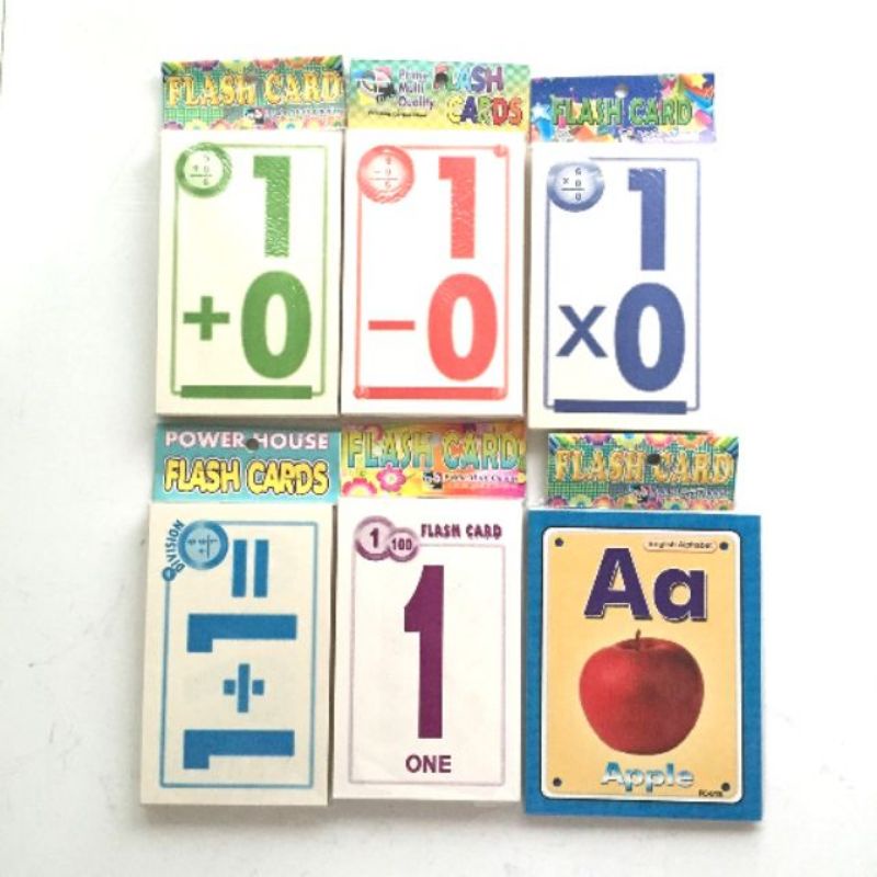Flash Cards ( assorted color ) | Shopee Philippines