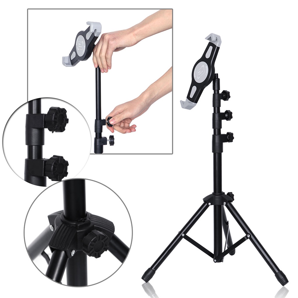 1Pc Portable Tablet Tripod Rotating Tripod Stand Camera Tripod Stand ...