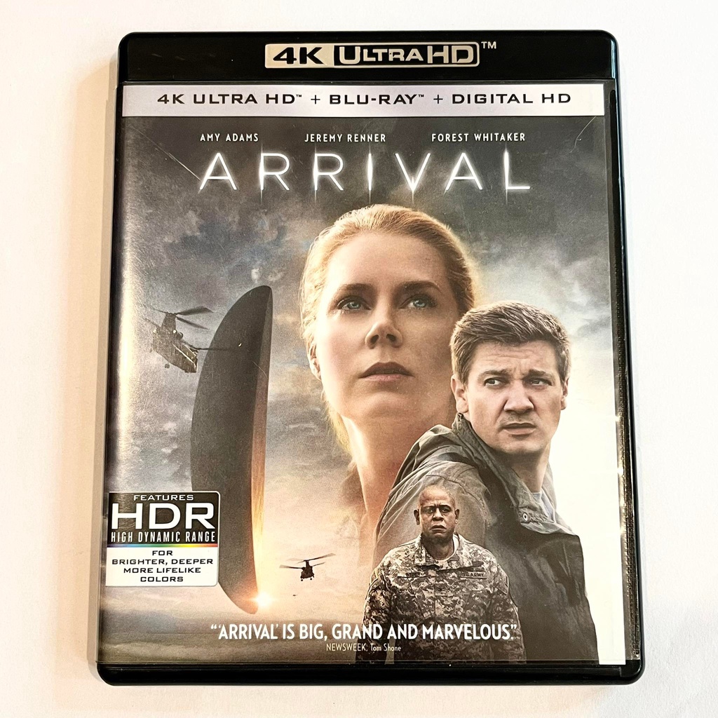 Arrival 4K Blu-ray (Used) (Mint) | Shopee Philippines