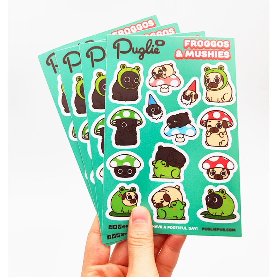 **STICKER SHEETS** CUT & PRINT laminated waterproof Glossy Matte ...