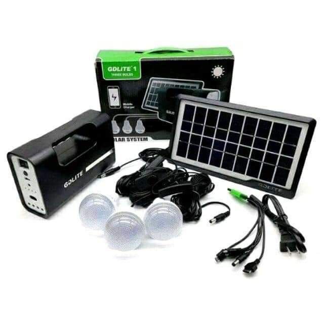 mylife GDplus GD-8017 solar lighting system(black) | Shopee Philippines