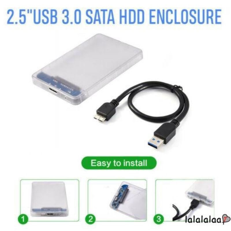 3.0 SATA 2.5" Inch Hard Drive External Enclosure (COD) | Shopee Philippines