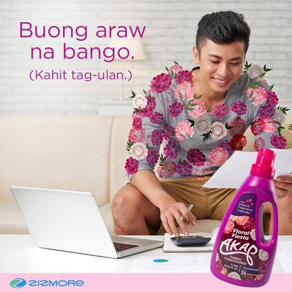 Zizmore AKAP Fabric Conditioner 1000 ml | Shopee Philippines