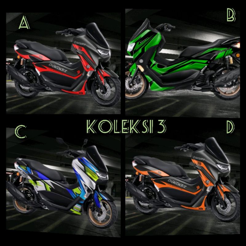 Real picture nmax stickers plus lamination | Shopee Philippines