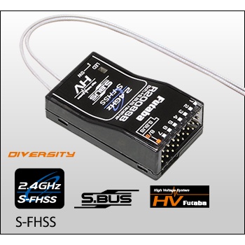 Futaba R2008SB R3008SB S.Bus FHSS Telemetry Receiver for helicopter for ...
