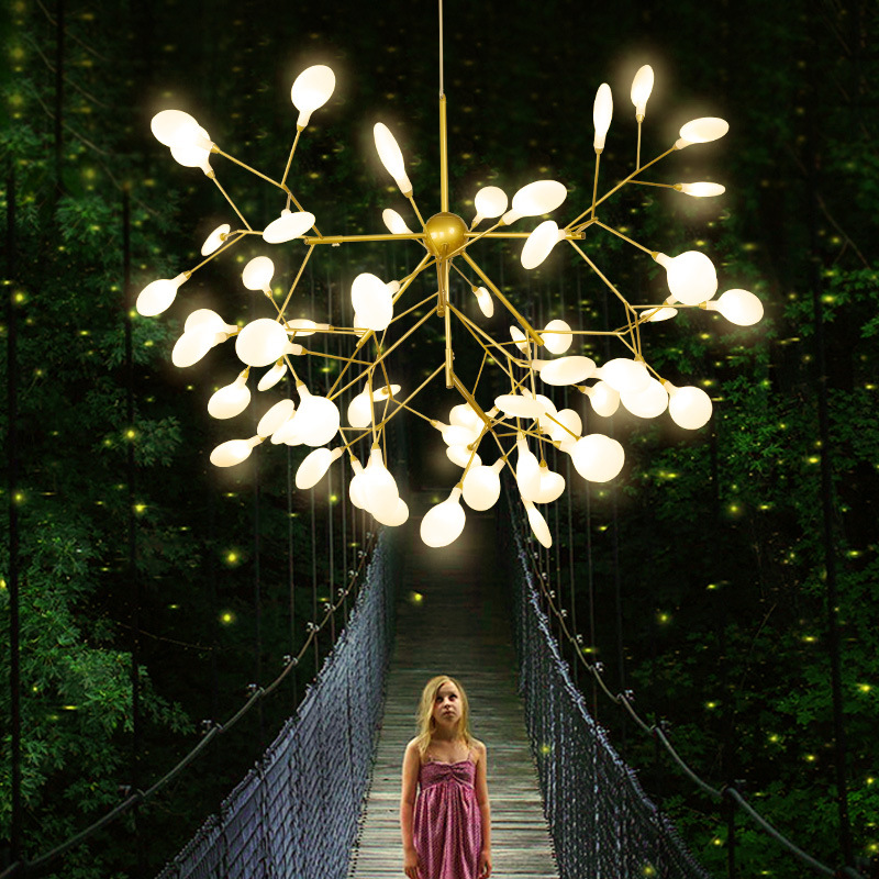 Firefly Chandelier Nordic Postmodern pendant Light Luxury Minimalist ...
